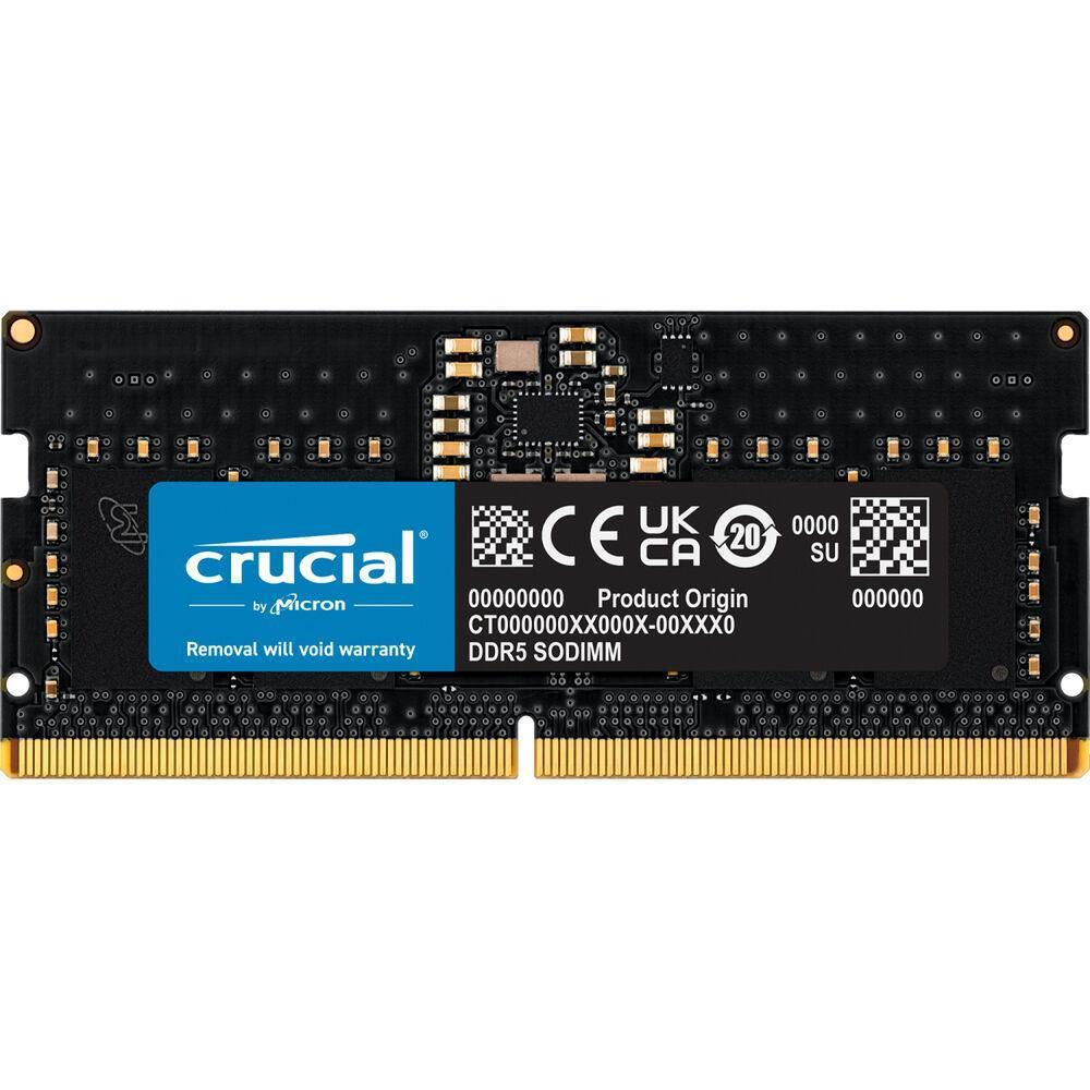 Crucial CT8G48C40S5 8GB 4800MHz CL40 Black DDR5 La CT8G48C40S5 Crucial CT8G48C40S5 8GB 4800MHz CL40 Black DDR5 La CT8G48C40S5