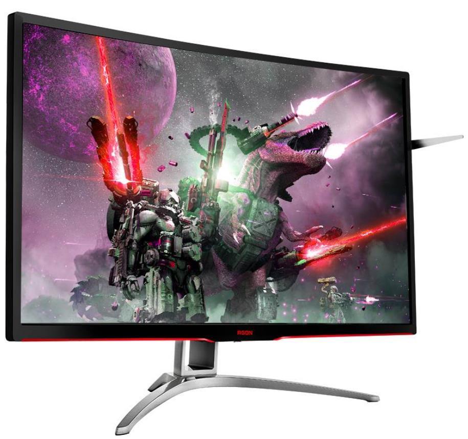 AOC AGON AG322FCX 31.5" 144Hz FreeSync Gaming Moni AG322FCX | shopping ...