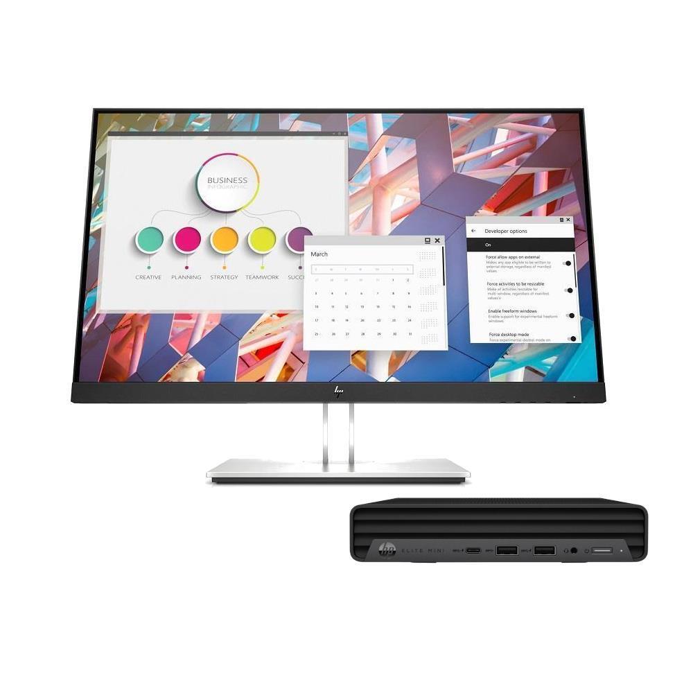 Bundle -- HP Home Office Elite Mini 800 G9 i7 16GB RAM 512GB SSD ...