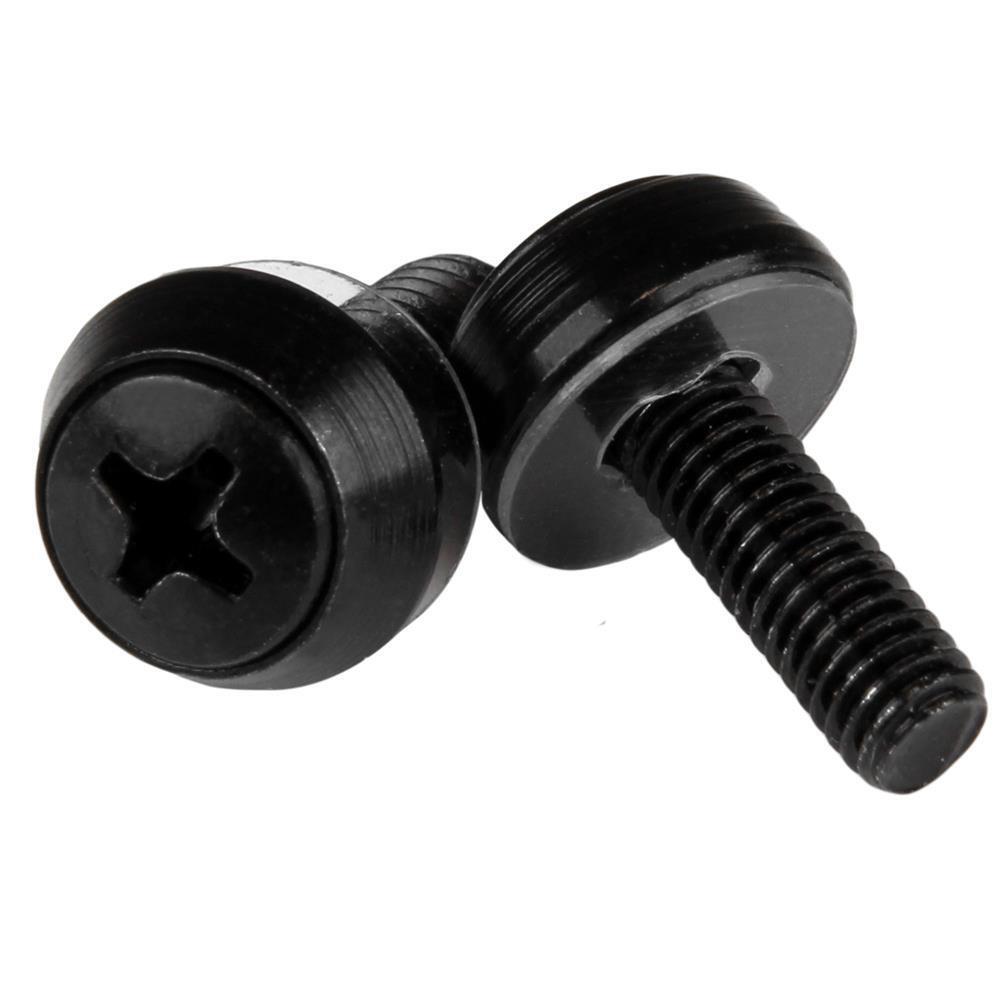 StarTech M5x12mm Black Mounting Screws 50-Pack CABSCREWSB | shopping ...