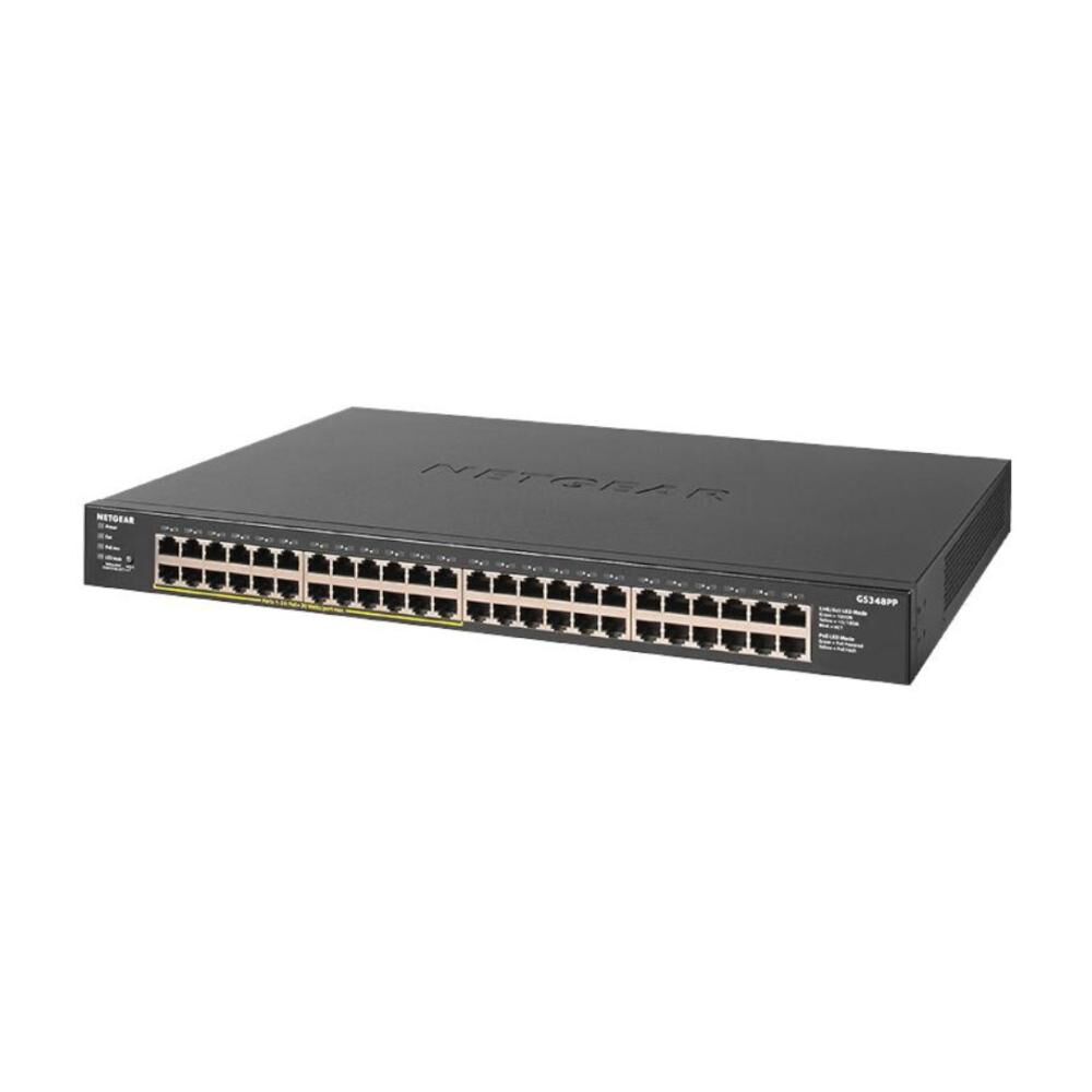 Netgear Essentials SOHO 48 Port PoE+ Managed Gigab GS348PP | shopping ...
