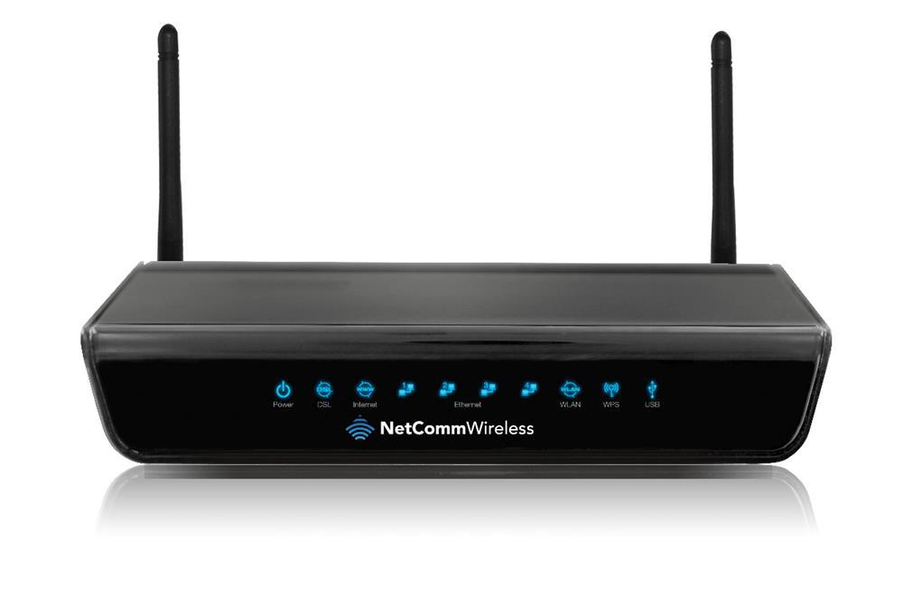 Netcomm NB604N N300 Wireless ADSL 2+ Modem Router