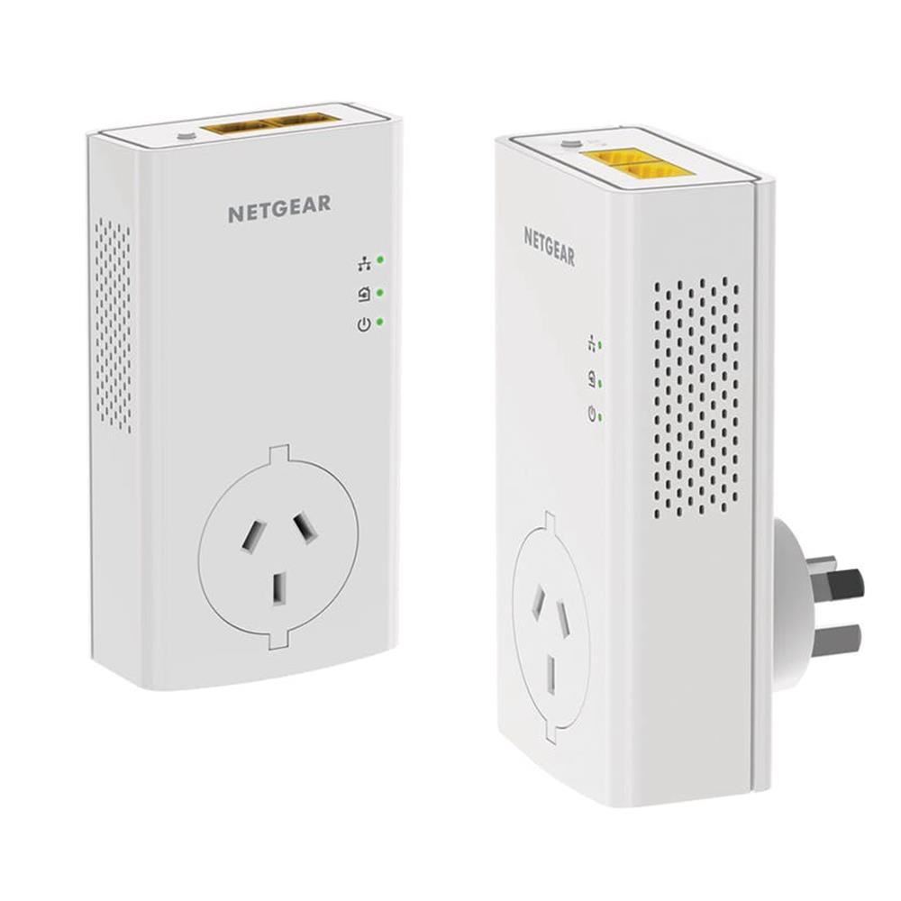 Netgear PLP2000 Powerline 2000 + Extra Outlet Adapter