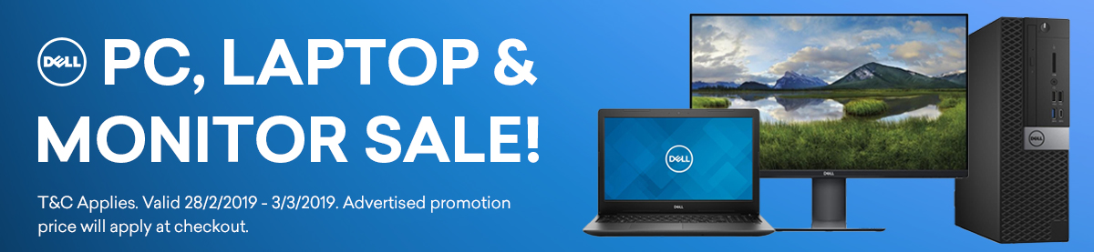 Check out Now: Dell PC, Laptop & Monitor Sale