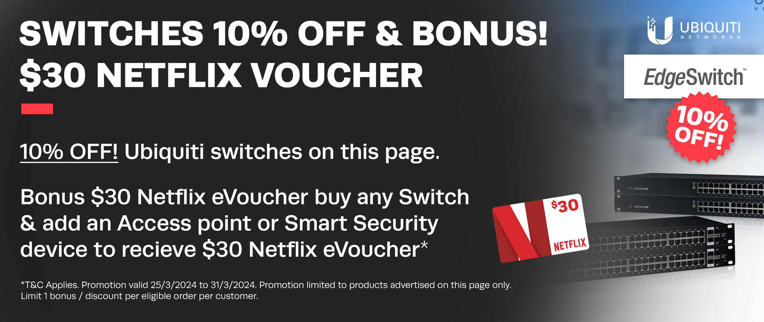 All products Switches Access Points Smart Security Devices