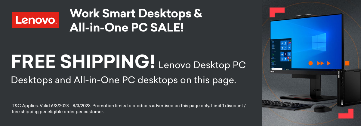 Show all Products Lenovo PC Desktops PC Add-Ons